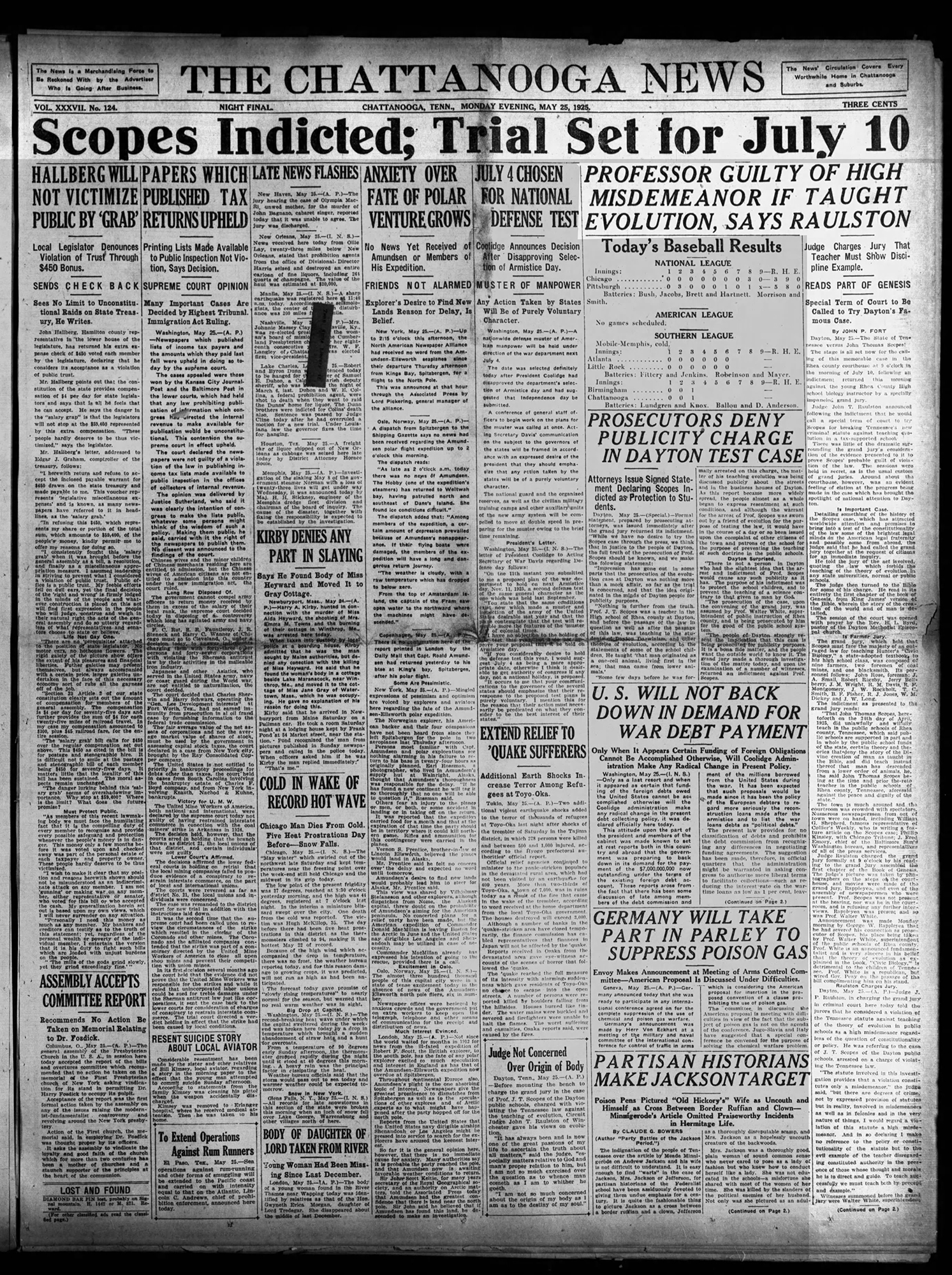 The Scopes Trial In A Nutshell: Why Are We Still Talking About It ...